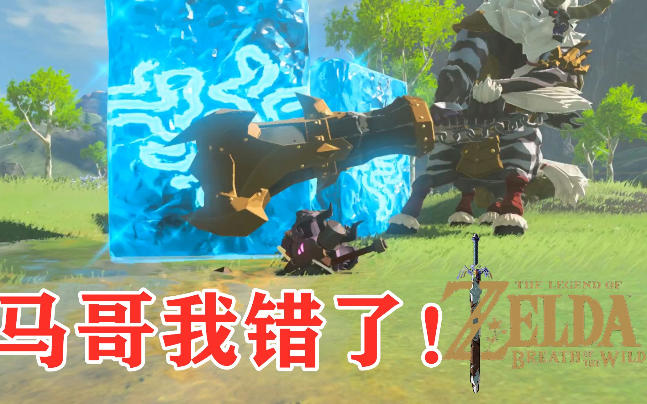 【大白】塞尔达传说旷野之息60帧高画质实况解说第8期,老菜鸟机智...