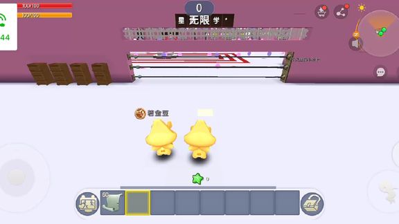 和小伙伴一起上学,体验在迷你世界上学