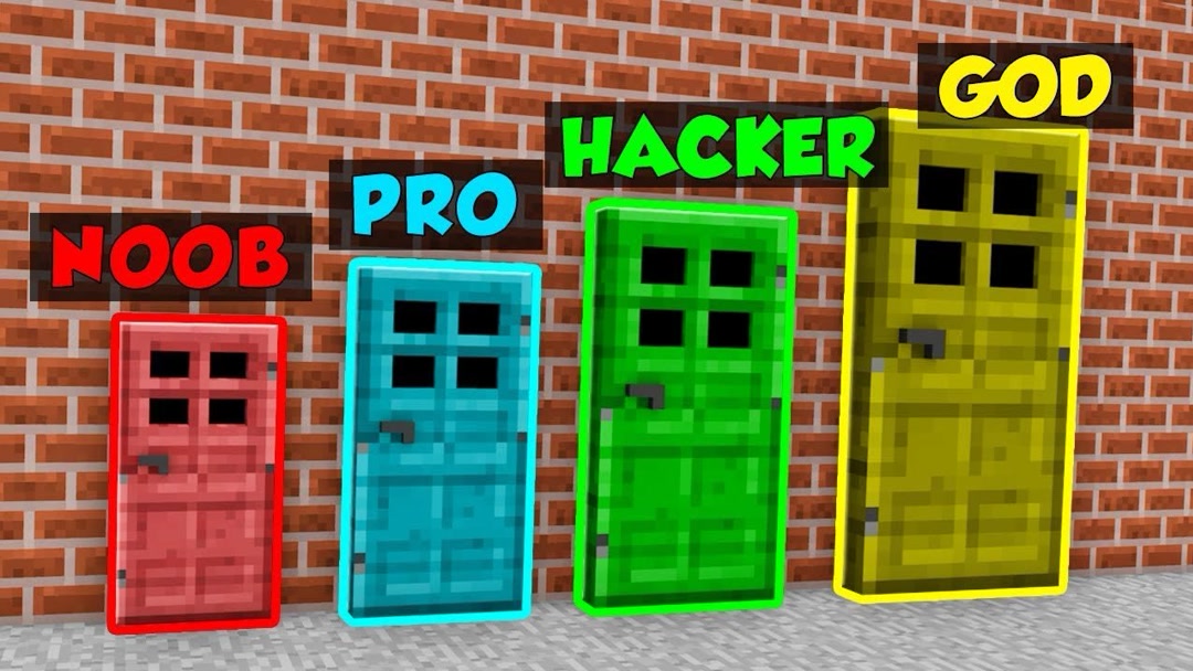 我的世界动画:各式各样的门