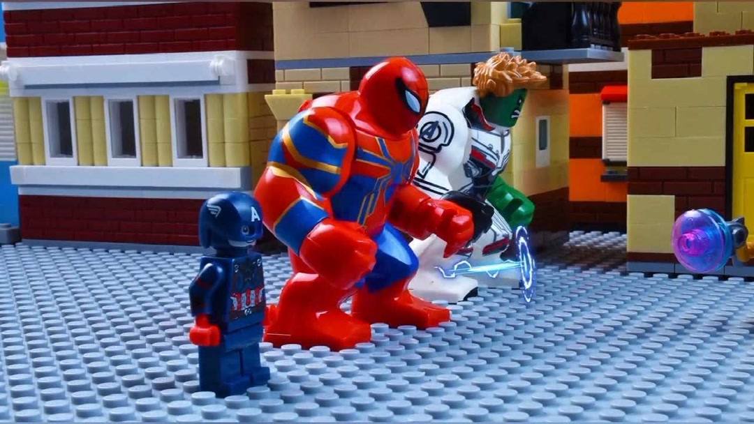 乐高动画:乐高复仇者绿巨人vs毒液队