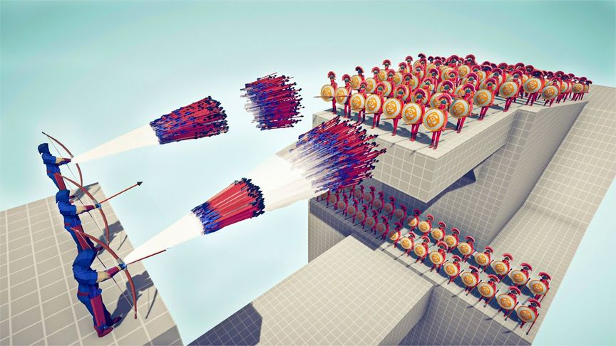 全面战争模拟器:100人军队 vs 3个【神级兵种】