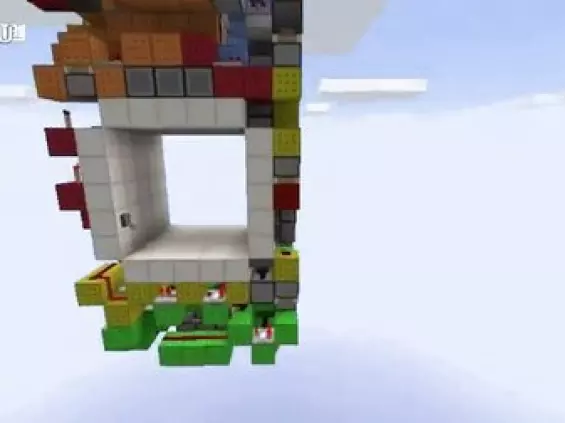 我的世界5X5活塞门
