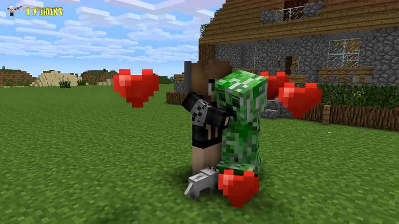 MC动画:苦力怕生活!苦力怕救了一个小女孩,自己却倒下了