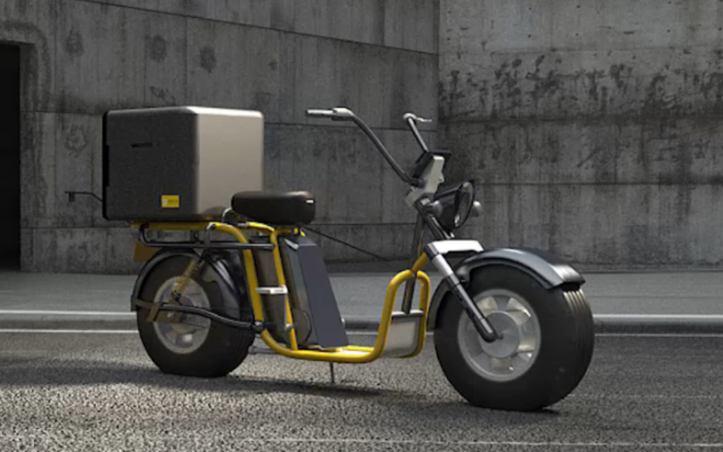 毕业设计—美团外卖电瓶车设计