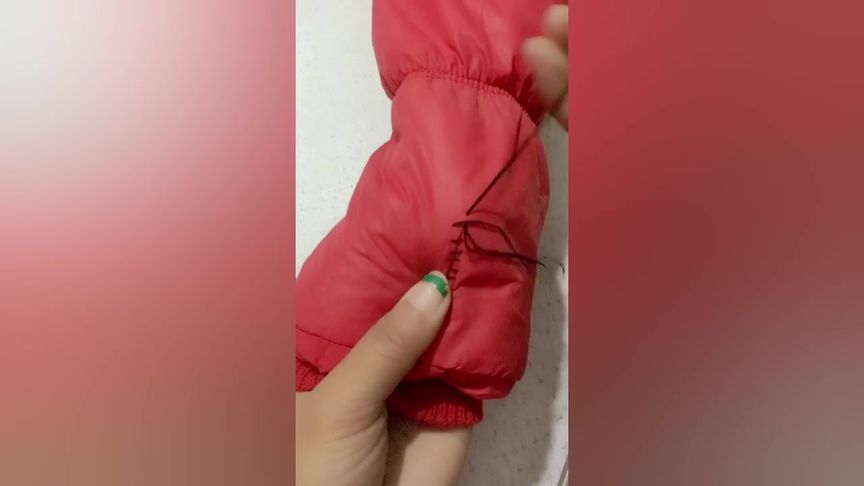 懒人缝合法,隐藏线根本看不出痕迹
