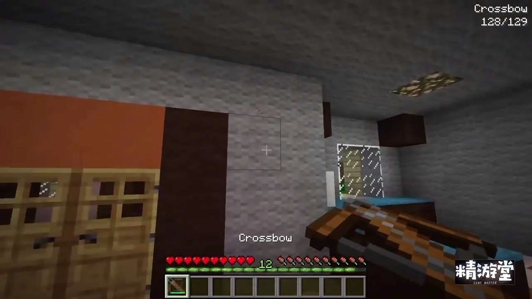 我的世界-在房子中开采矿石