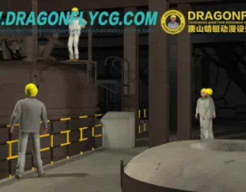爆炸事故动画模拟
