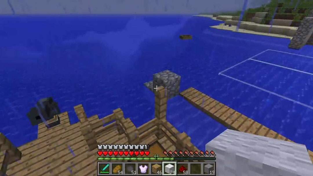 大海解说 我的世界建造我的王国 超级巨舰搞笑出海