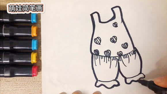 简笔画:画夏天的衣服,收藏起来教孩子