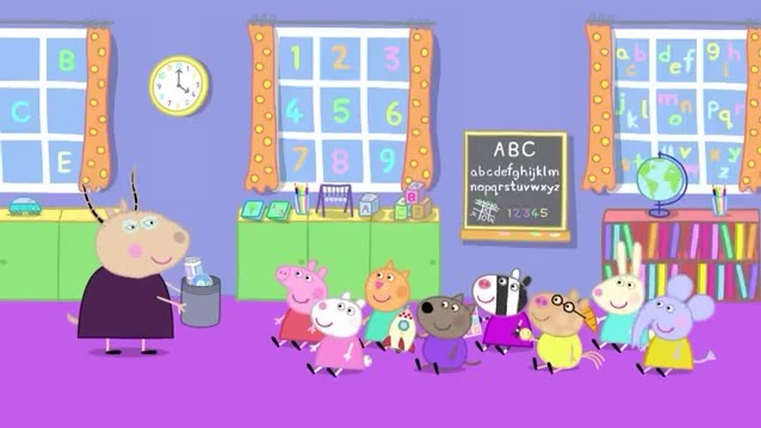 小猪佩奇:佩奇在幼儿园上课
