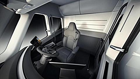 世界顶级电动车的内饰长啥样? 特斯拉卡车告诉你!