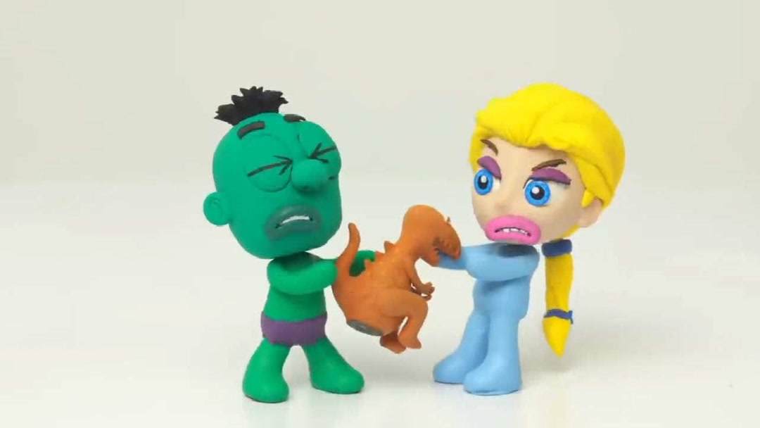 戴安娜和她的朋友因为玩具生气了《儿童动画片》