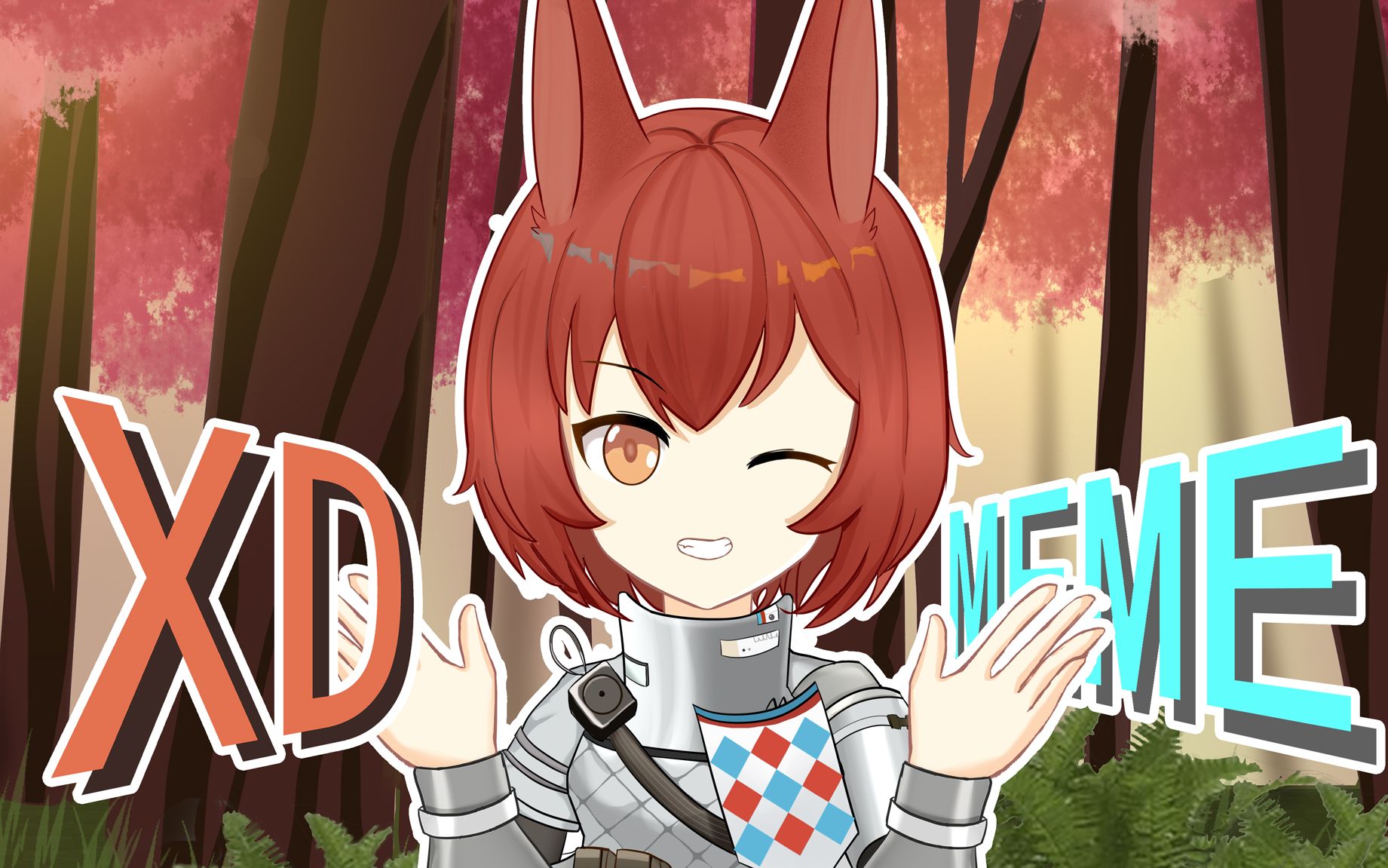 【焰尾】 XD 【明日方舟meme】