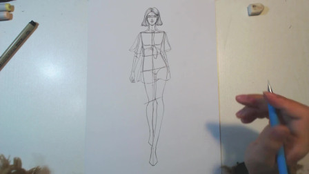 零基础服装设计入门!服装设计师教你如何绘制效果图!