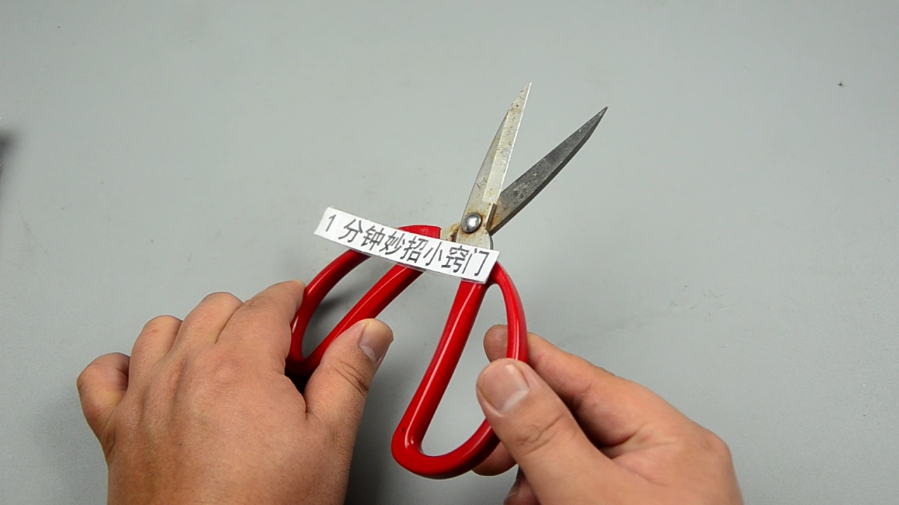 剪刀不锋利怎么办?磨刀师傅教我快速磨刀法,学会真实用