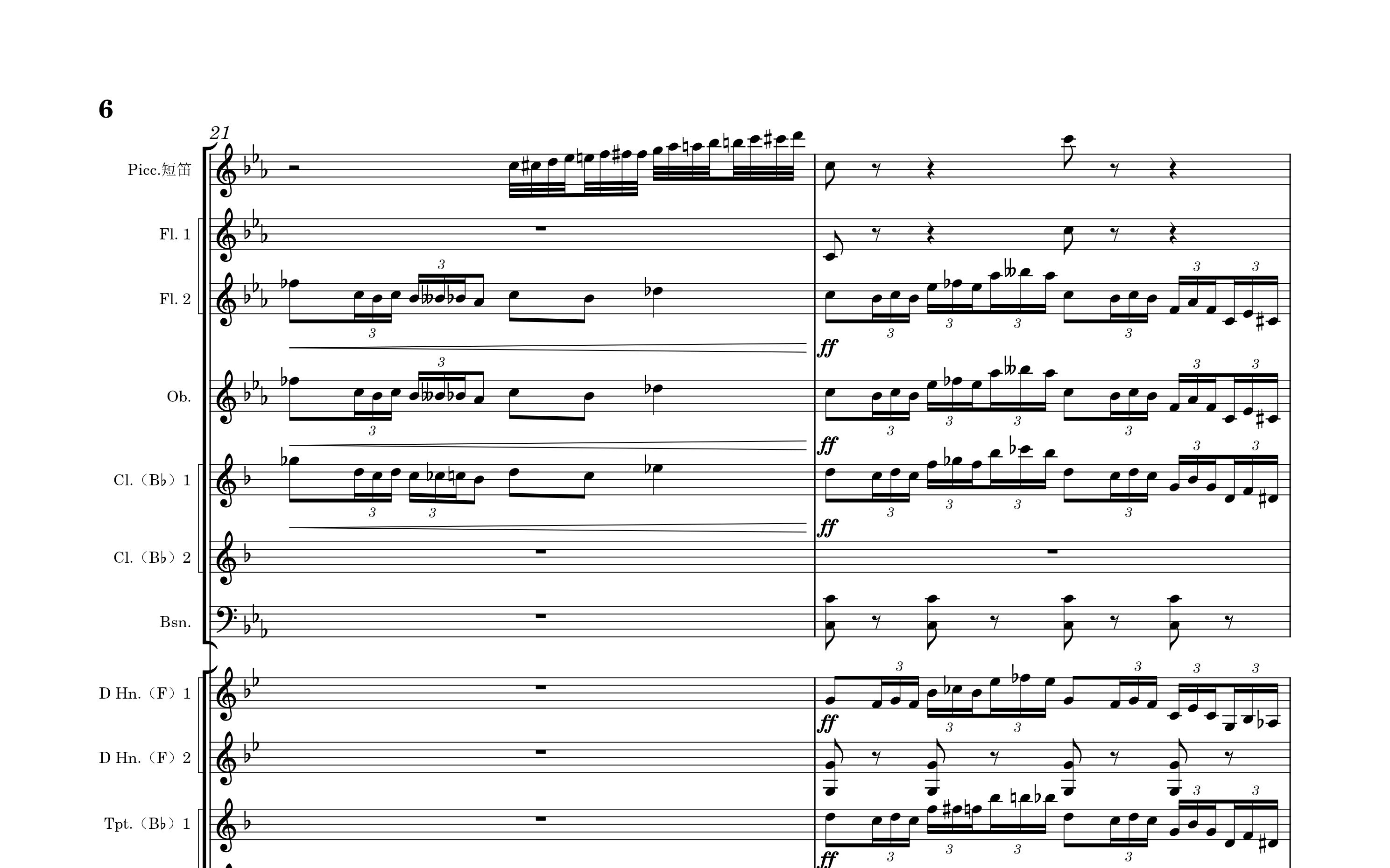 初次使用musescore4编制交响曲 ·时间在流逝·