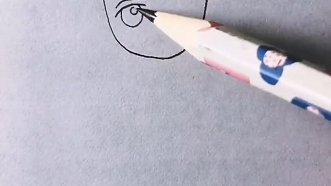 古装可爱的小公主简笔画