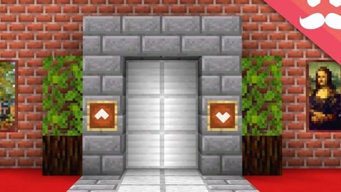 我的世界:造一个现实风的电梯