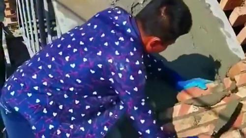 半月的工程量,照师傅这速度,一天就能完工