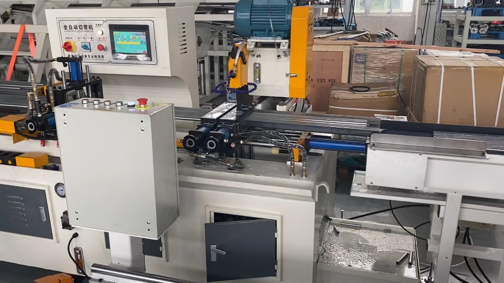 自动上料全自动切管机,自动化切管机,省人工切割生产线