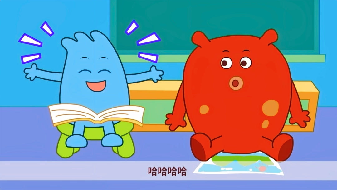 咕力咕力:嘘,哪些场合要保持安静呢,宝宝文明礼仪习惯培养动画