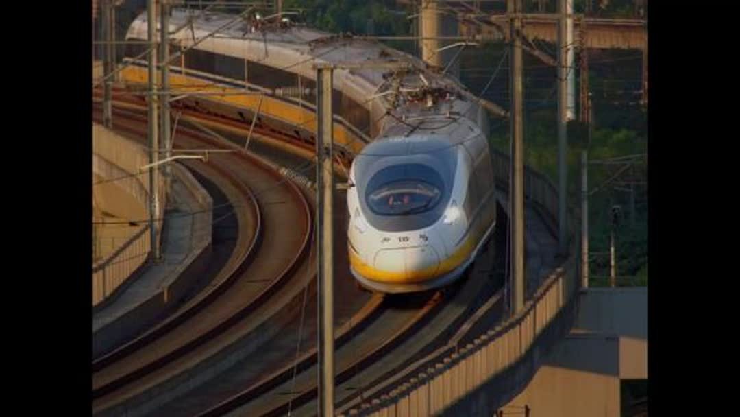 ...FPS】第一次尝试慢动作拍高速动车-CRH380BJ,CRH380A,CRH3…