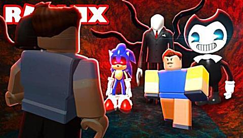 roblox恐怖51区模拟器:我的98K打遍天下!无脸人电锯杀手?