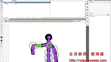 FLash cs5骨骼工具的运用视频教程 FLash动画制作