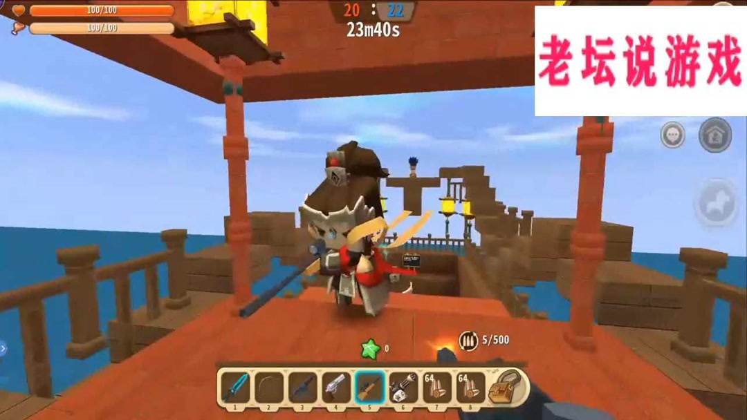 迷你世界:小伙伴邀请的龙船枪战,神枪在手瞬间无敌了?看谁厉害