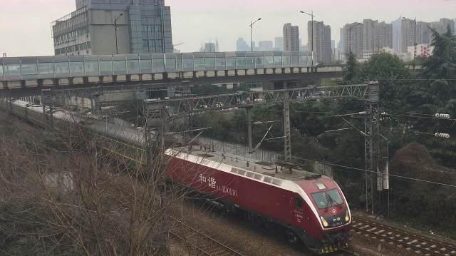 K759次列车,上海南-衡阳,HXD1D-0116上局沪段,通过沪昆绕行线