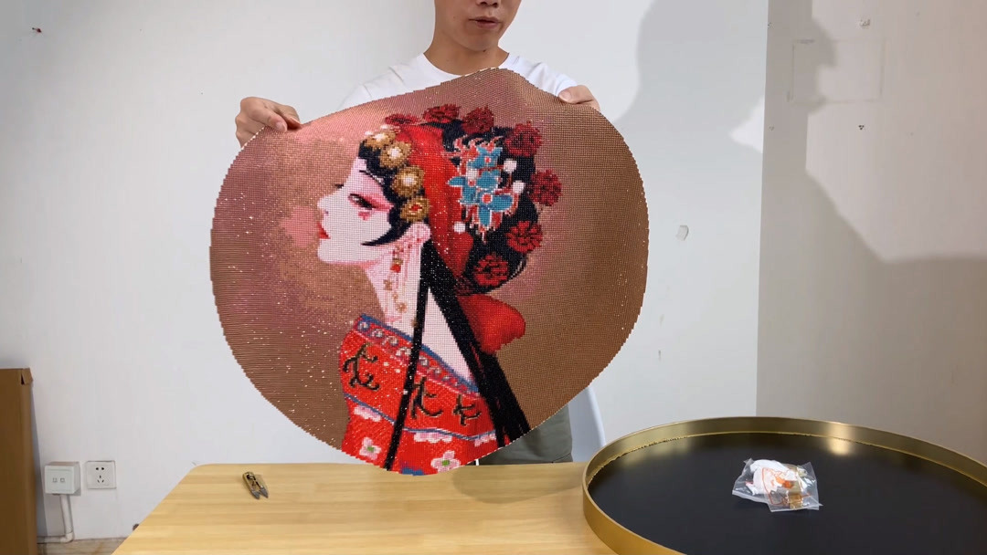 钻石画装裱铝合金圆框