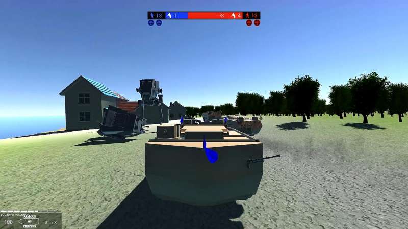 战地模拟器:驾驶一战时期的运兵车,上面还带了两挺机关枪