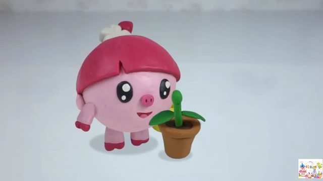 瑞奇宝宝浇花玩具,橡皮泥制作瑞奇宝贝