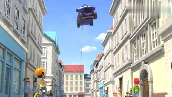 超级翅膀亮点,罗马自行车赛,儿童动画片。