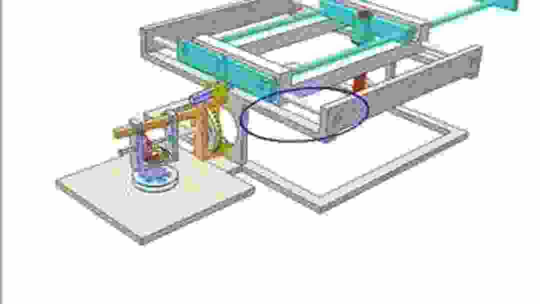 机械动画:复制椭圆