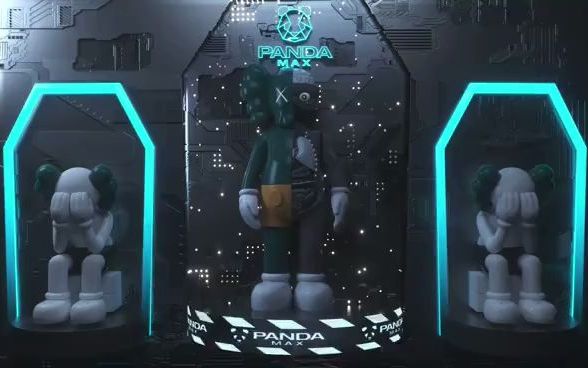 吉祥物C4D待客模型可换骨骼简单!