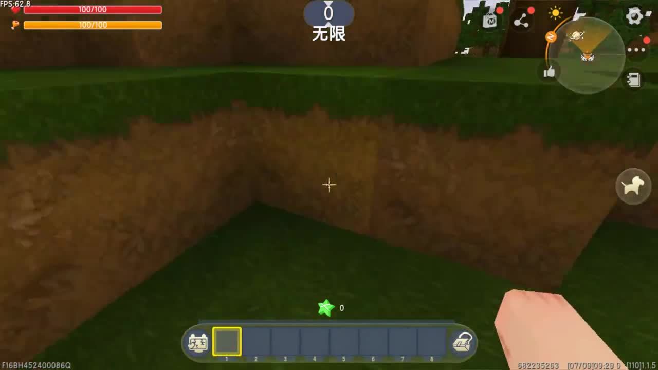 迷你世界:妮妮能把黄沙土地变为海洋吗