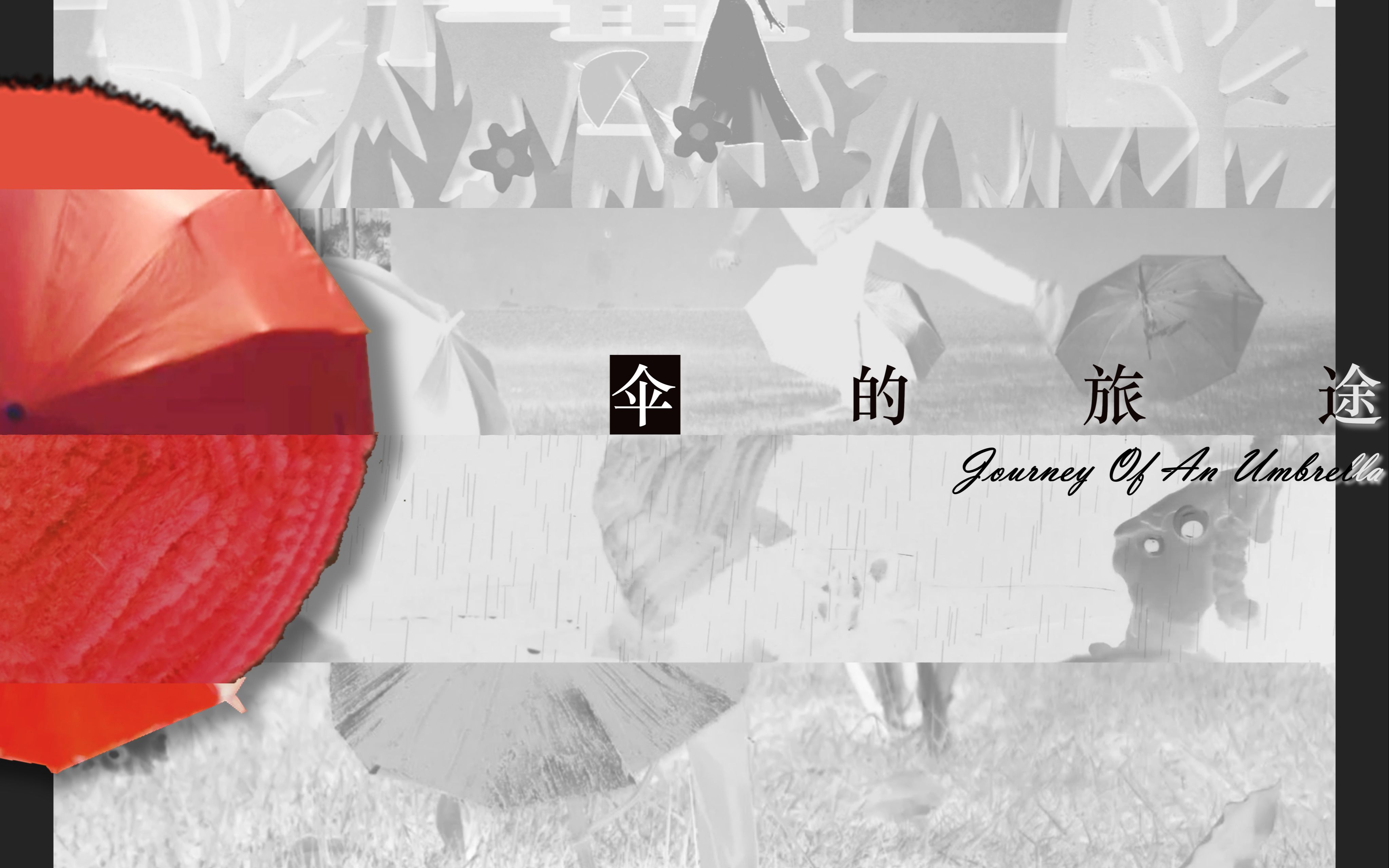 【定格动画】伞的旅途(大一结课作业)