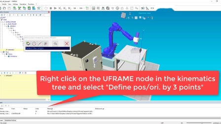 define position and orientation by 3 points