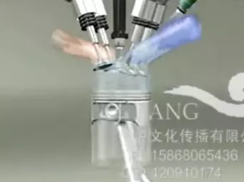巨浪视觉-三维3D动画演示汽车发动机内部原理动画