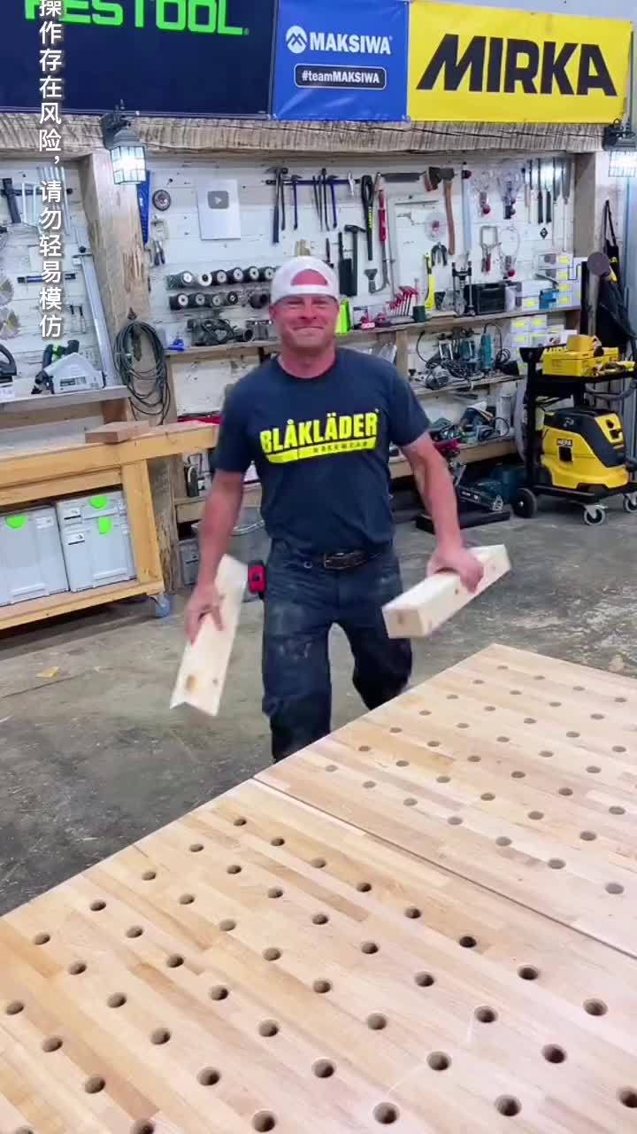 T型木架双榫卯结构制作小技能分享