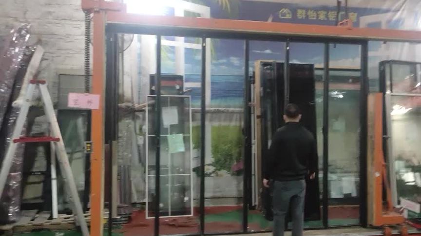 极窄折叠门#折叠门 #厨房门 #网红门 #门窗 #推拉门