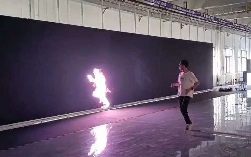 位置交互类大屏效果展示