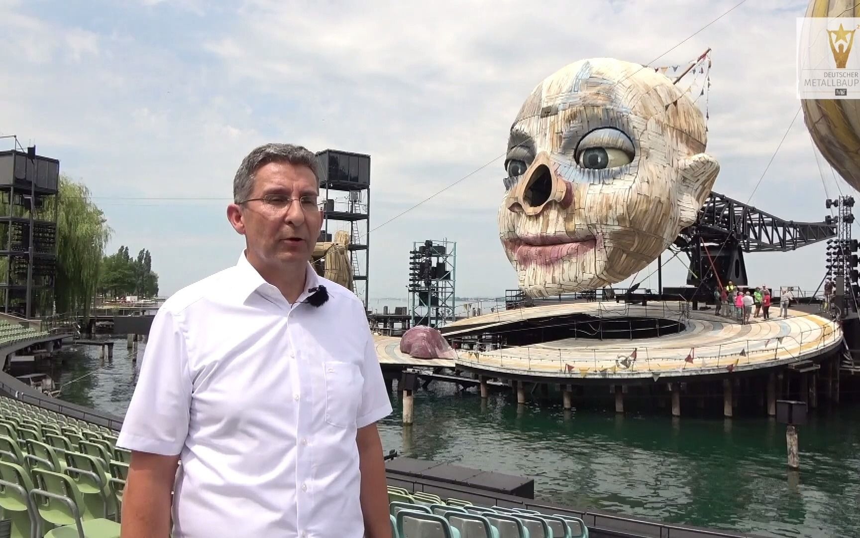 【德语】2019布雷根茨艺术节歌剧《弄臣》舞台设计讲解