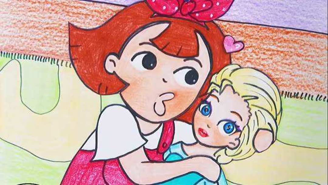 定格动画:人偶娃娃太丑了,把它改造成冰雪女王,小妮太喜欢了