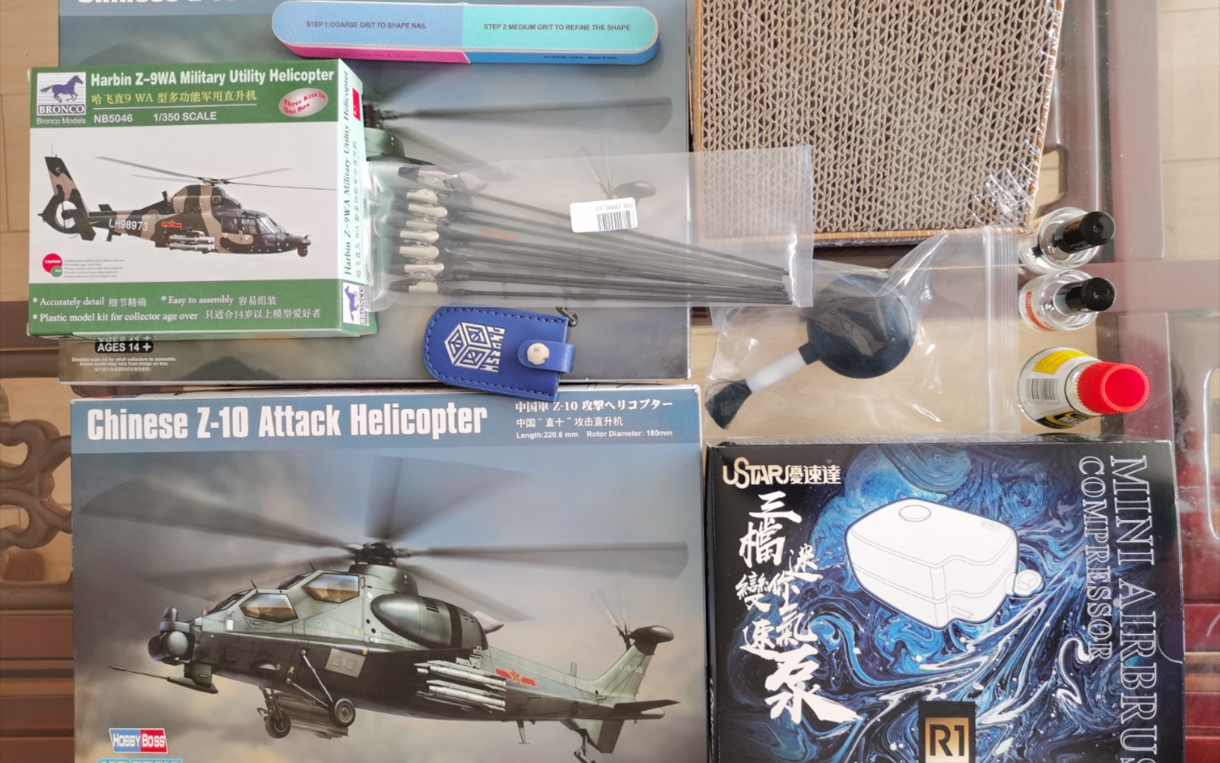 给自己准备的军模新春大礼包,结果变成了年后大礼包,希望我开学前...