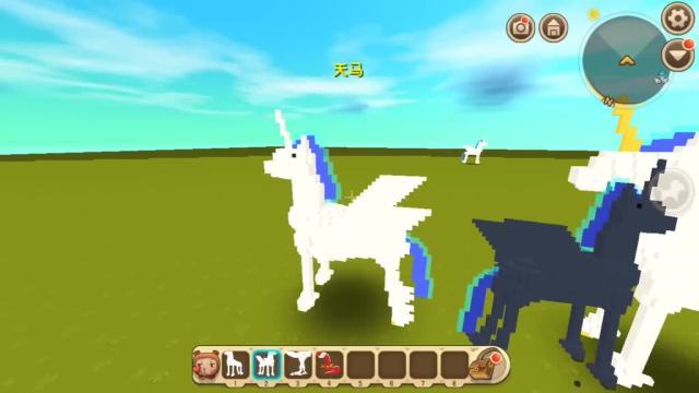 迷你世界:"独角兽"新生物,还有上古神兽"凤凰"和"神龙"!