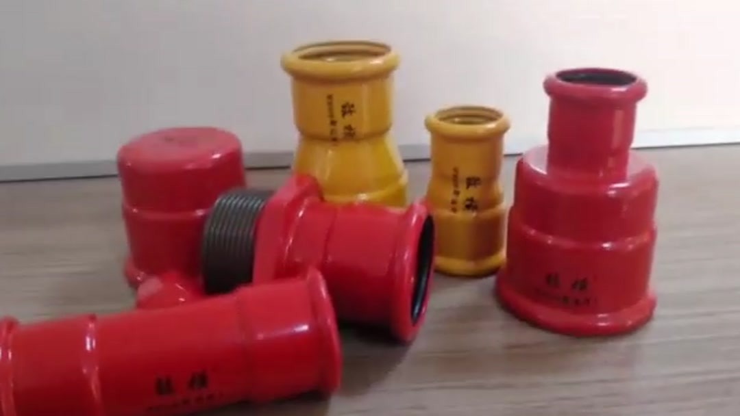 消防喷淋卡压式管件镀锌供应龙锦管道