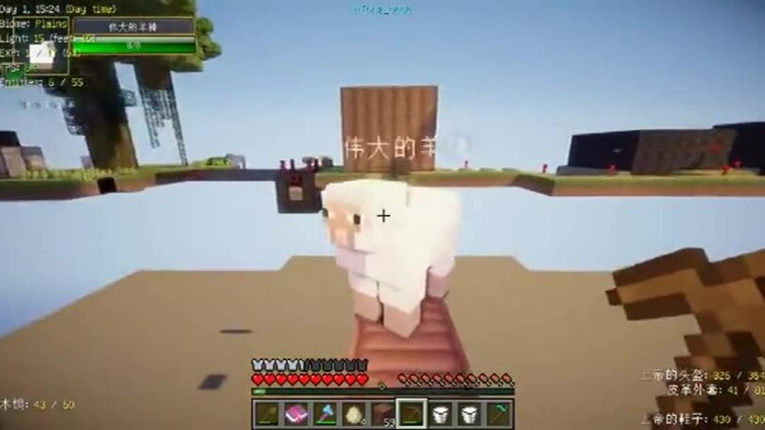 我的世界马桶个人空间视频 神坑的一个地图