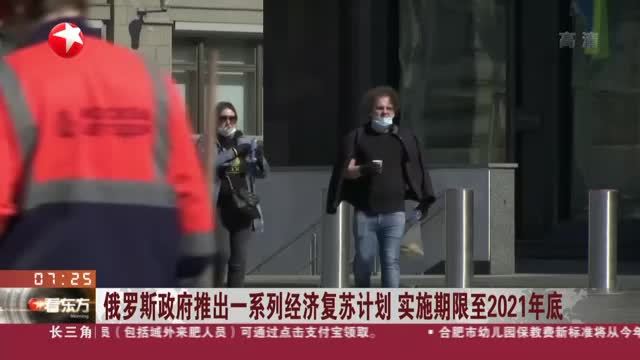俄罗斯政府推出一系列经济复苏计划 实施期限至2021年底